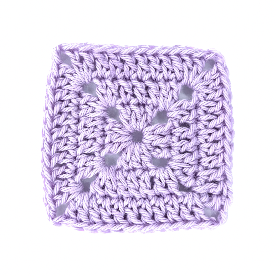 3-Round Solid Granny Square | Breakaway Crochet Method