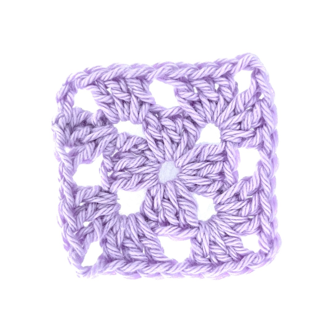 2-Round Granny Square | Breakaway Crochet Method