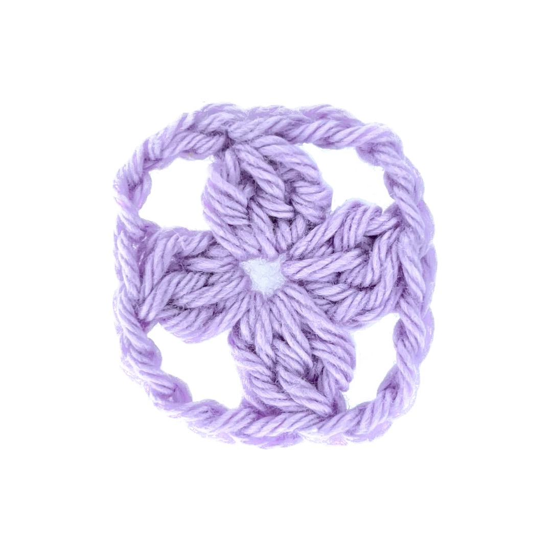 Mini Granny Square | Breakaway Crochet Method